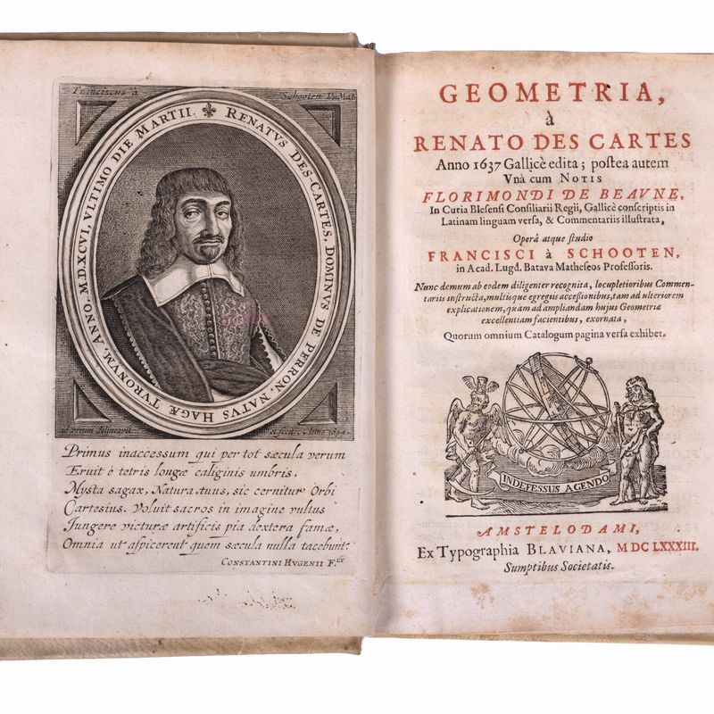 Cartesio, Renato - Geometria à Renato Des Cartes anno 1637 Gallicè ...