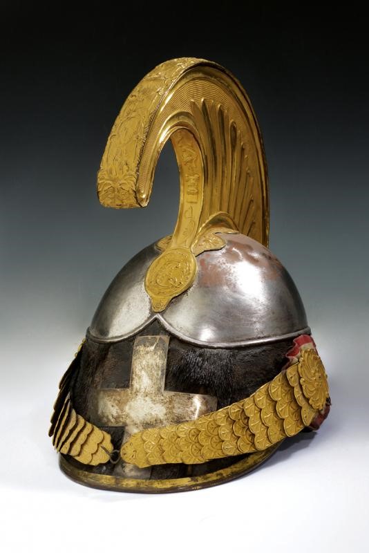 A cavalry helmet, epoch King Charles Albert of Sardinia (1831-1849 ...