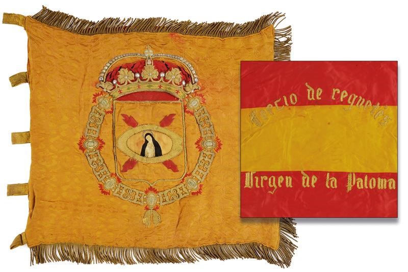 A military flag of the Carlist movement Second quarter of the 20th ...
