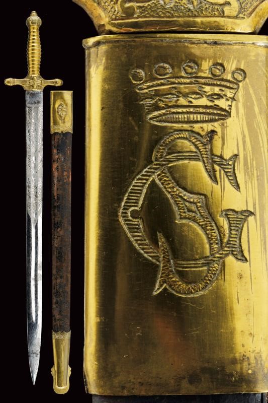 An honor short sword of the National Guard Late 19th Century ...