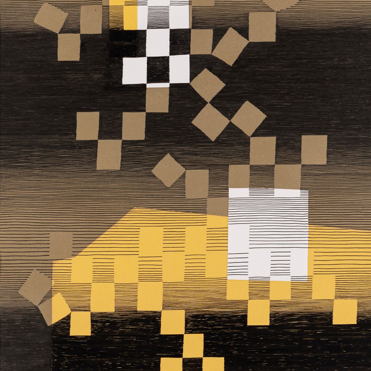 Michel Seuphor - 60 carrés oleissants avec petit panache anni 60 | Arte ...