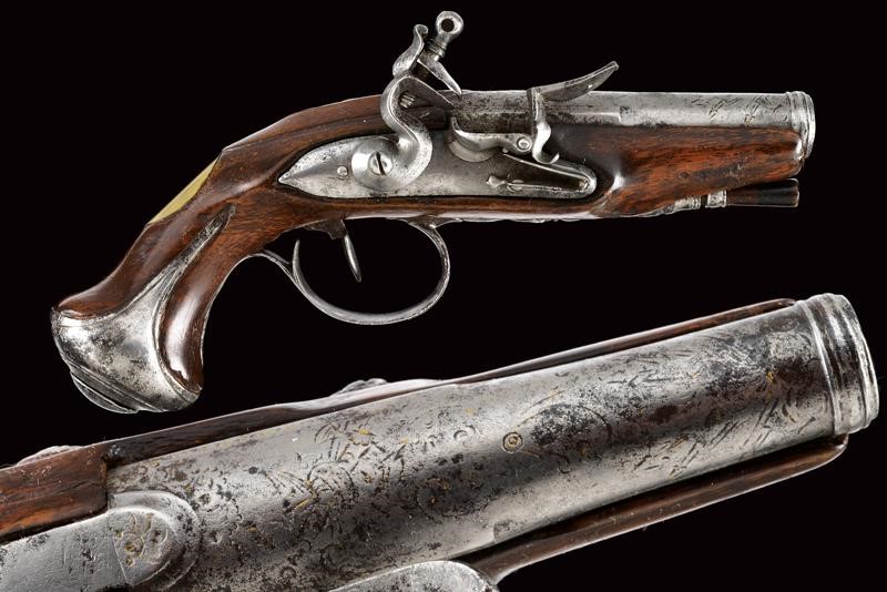 A small flintlock pistol Second half of the 18th Century | Rare and ...