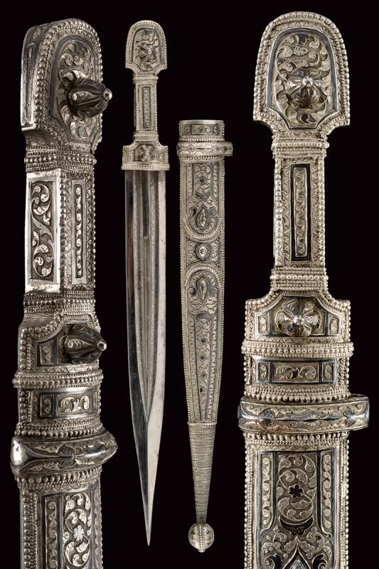 A beautiful silver-mounted kindjal circa 1900 | Rare and fine Antique ...