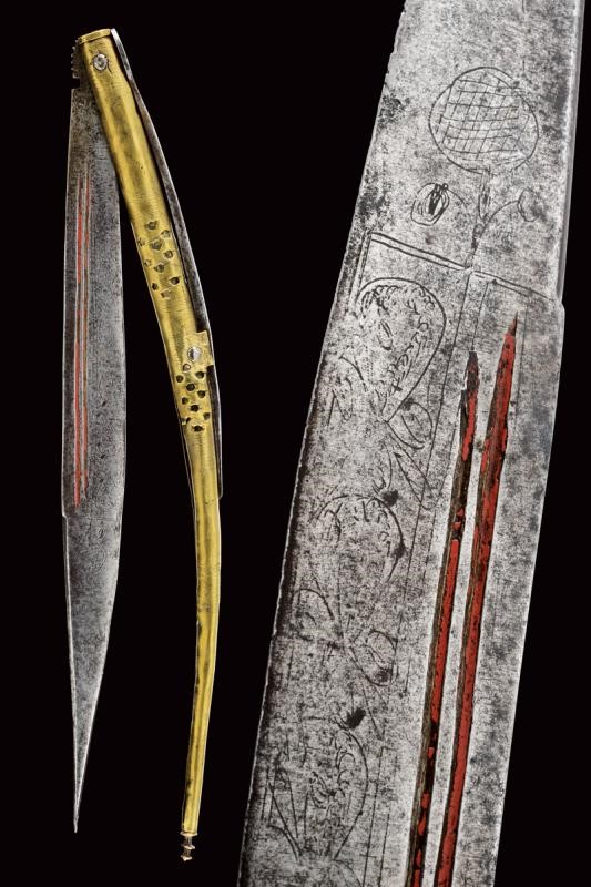 A big Navaja 19th Century | Rare and fine Antique Arms and Armour from ...