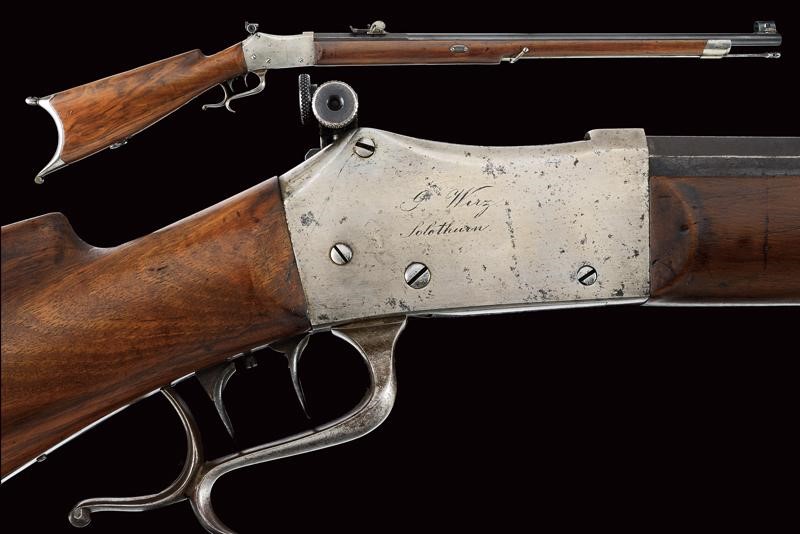 A Martini system target rifle by Wirz circa 1870 - 1880 | Rare and fine ...