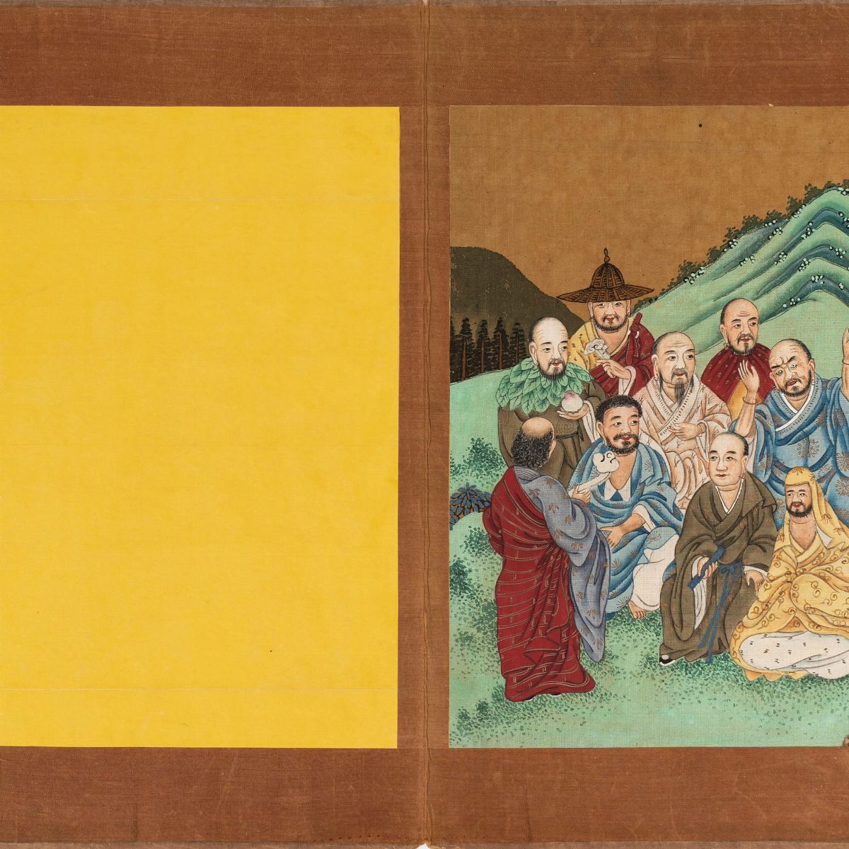 Six paintings representing Lohan, China 19th century | Charms of Art ...