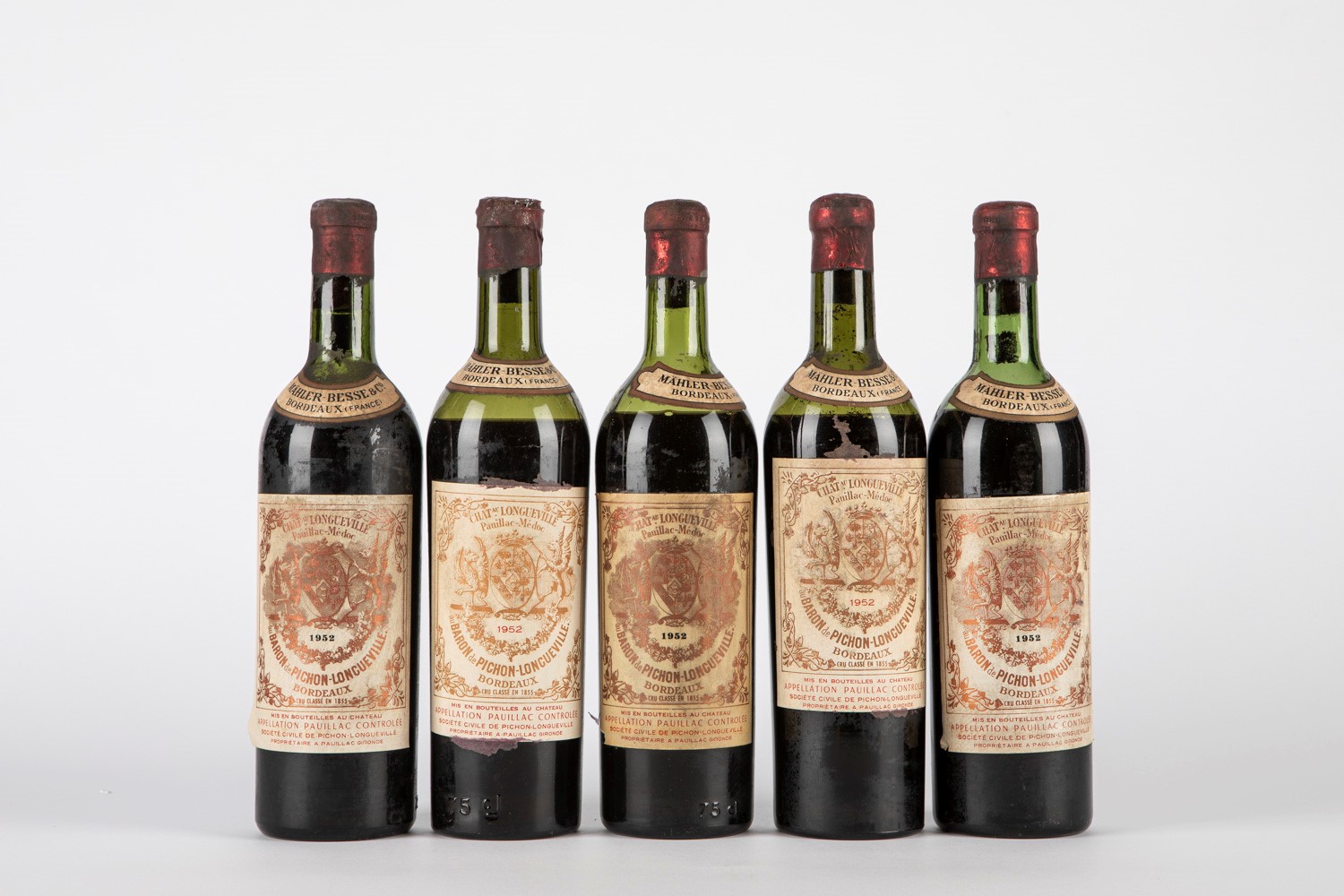 Pauillac - Mahler-Besse & Co Chateau Pichon-Longueville Baron 1952 ...