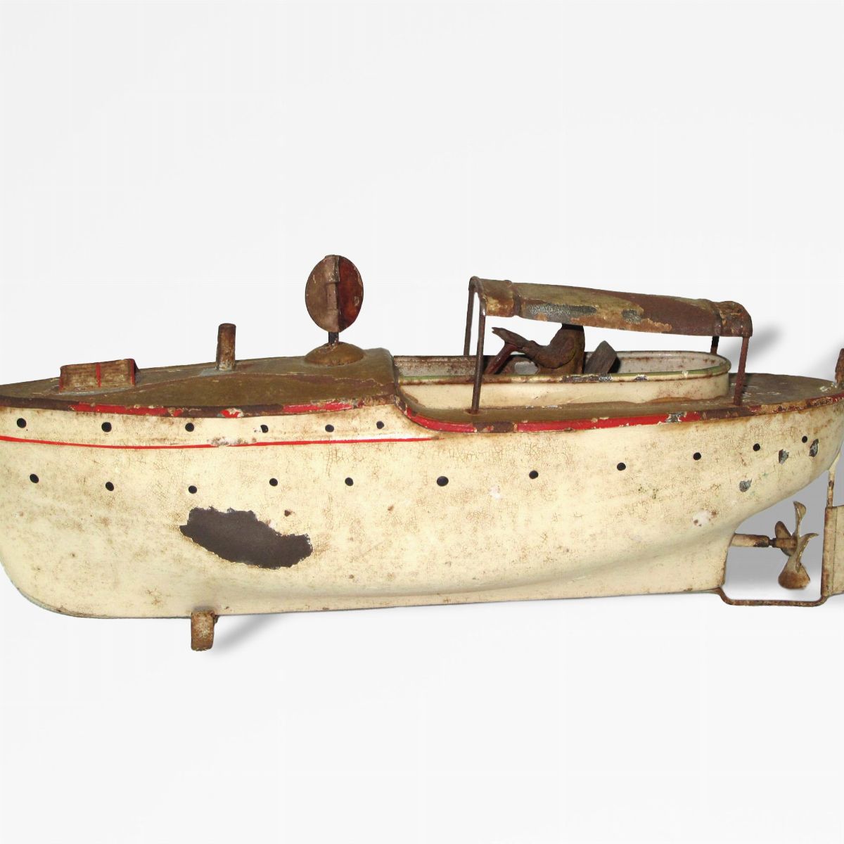 Bing - Motorboat 1920 | Vintage Toys | Finarte, casa d'aste