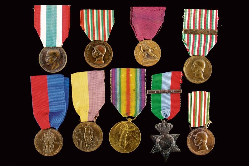 A lot of nine medals First half of the 20th Century | Rare and Fine ...