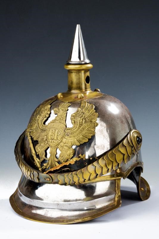 Elmo da truppa dei corazzieri 1880 circa | Rare Armi Antiche e Armature ...