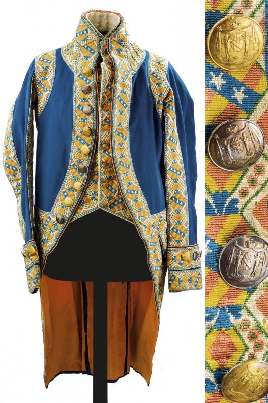 A servant's uniform from an important noble family Late 19th Century ...