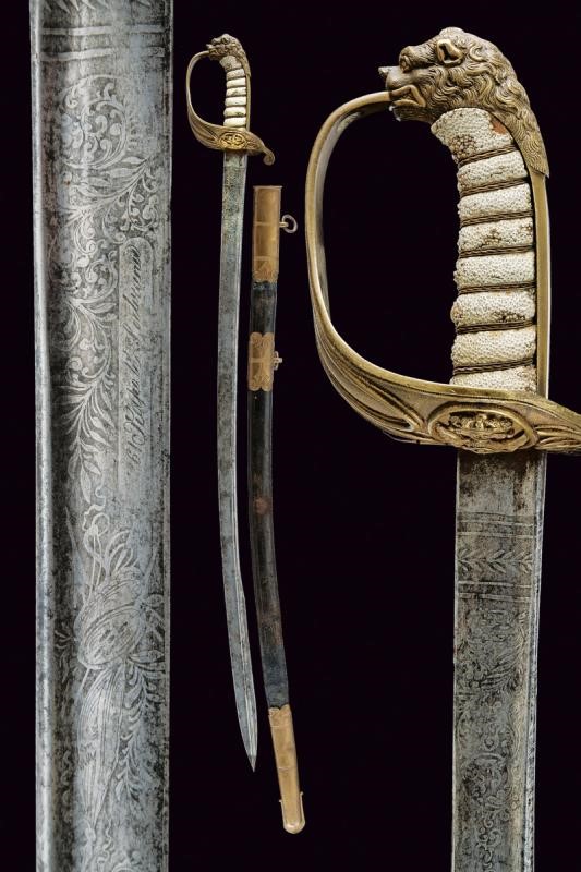 A navy officer's sabre by Labruna 1861 | Rare and Fine Antique Arms ...