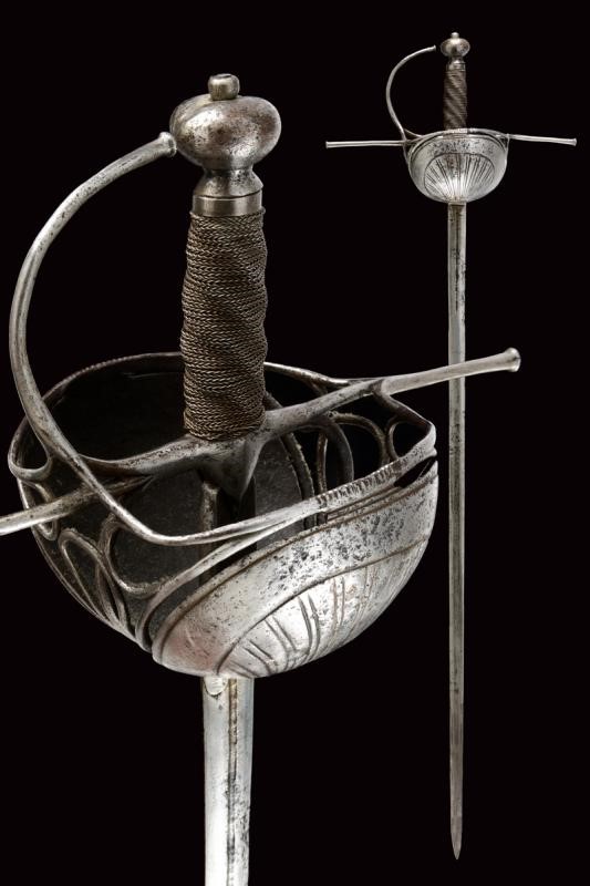 A cup-hilted sword 17th Century | Rare and Fine Antique Arms & Armour ...