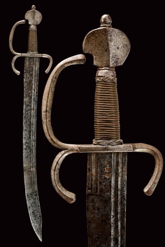 An interesting and rare "storta" sword first quarter of the 17th ...