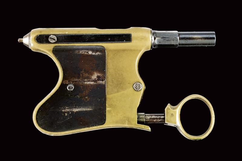 A rare 1889 model Tribuzio system breech-loading pistol 1889 | Rare and ...