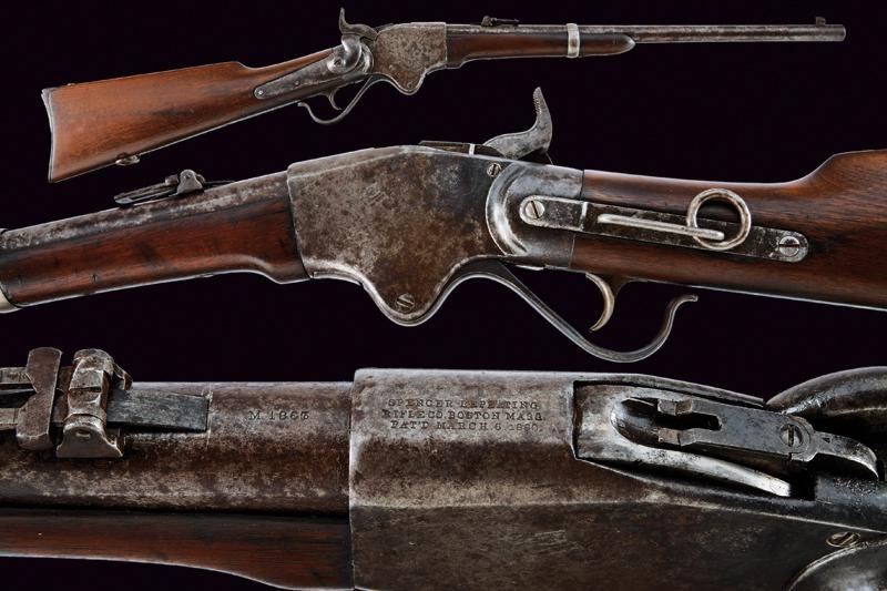 A Spencer Repeating Carbine Model 1867 1867 | Rare and Fine Antique ...