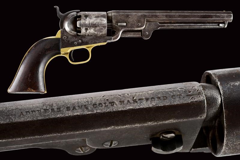 A Colt Model 1851 Navy Revolver 1857 | Rare and Fine Antique Arms ...