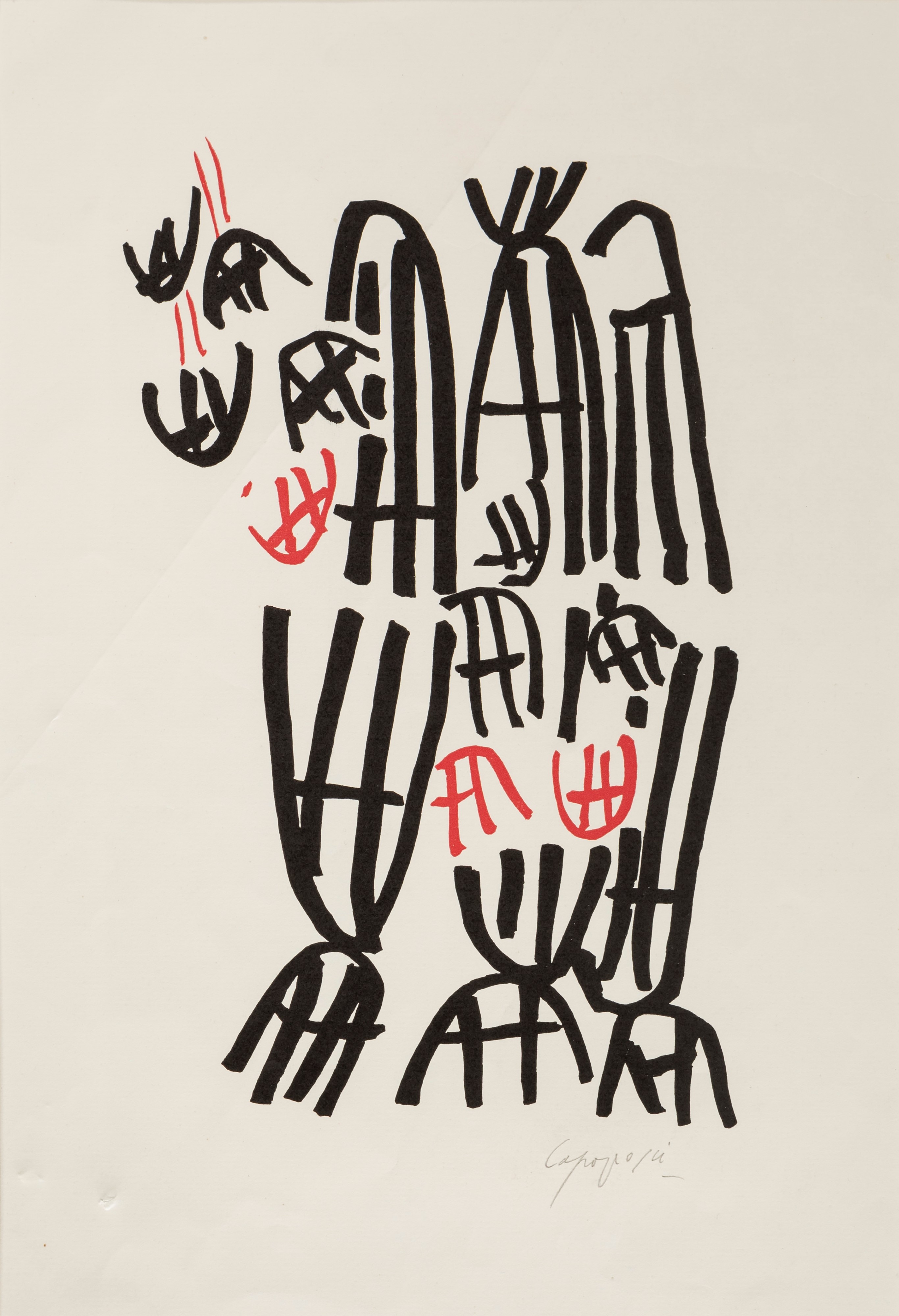 Giuseppe Capogrossi - Uomo del mio tempo | Modern & Contemporary Art ...