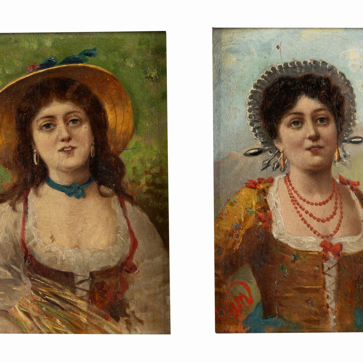 Riva - Commoner women | 19th and 20th Century Figurative Art | Finarte ...