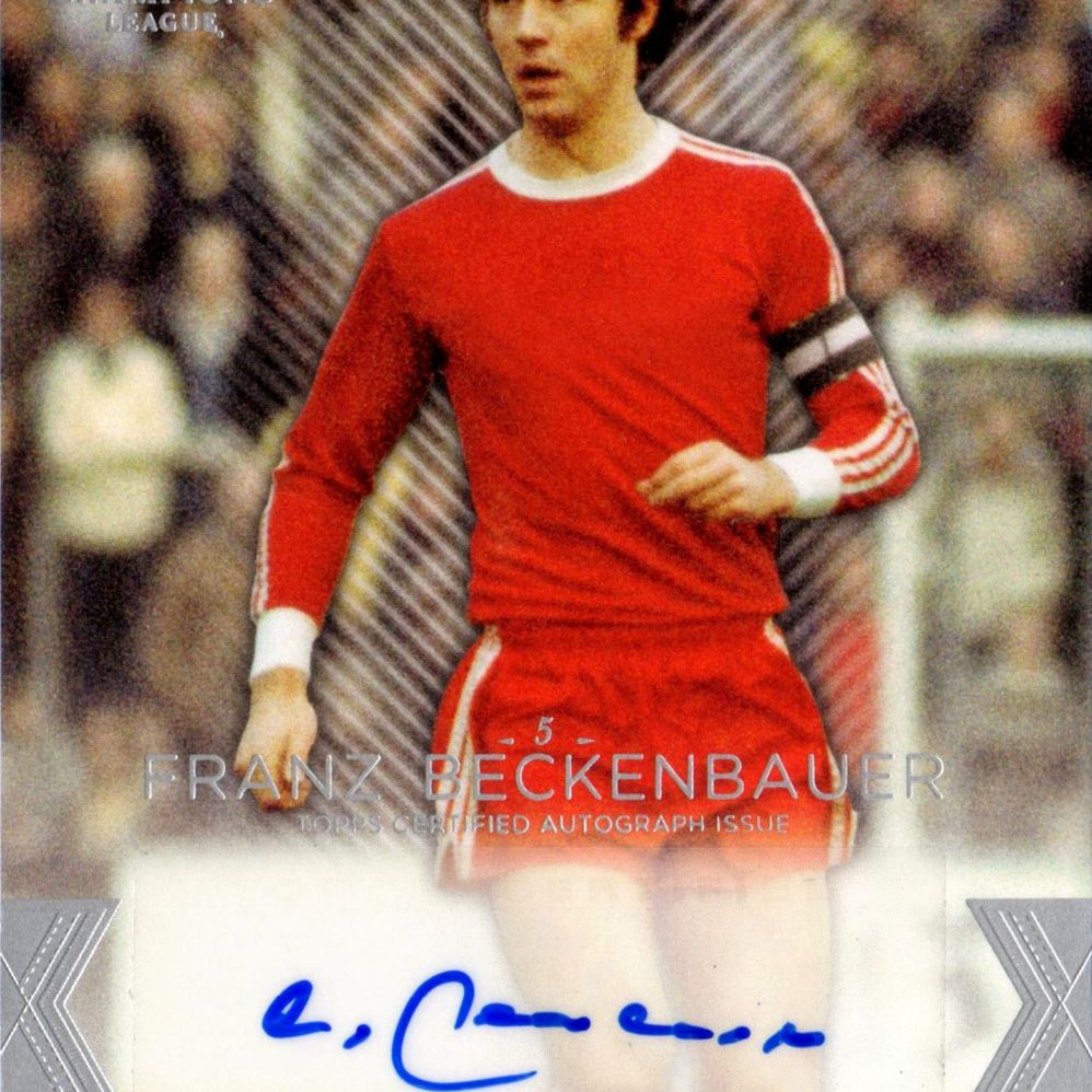 Franz Beckenbauer - Germania - Topps UCL Showcase | Pop Culture ...