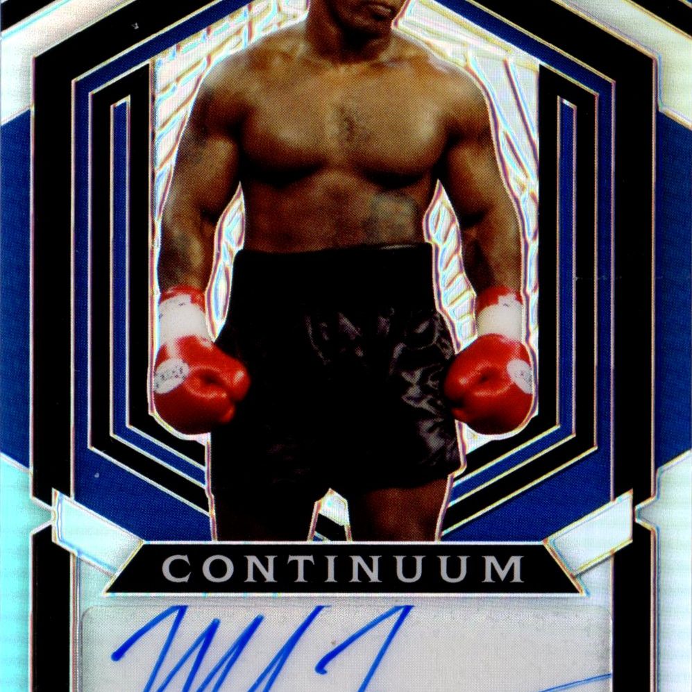 Mike Tyson - Leaf Metal Continuum Multi-Sport 281/393 | Pop Culture ...