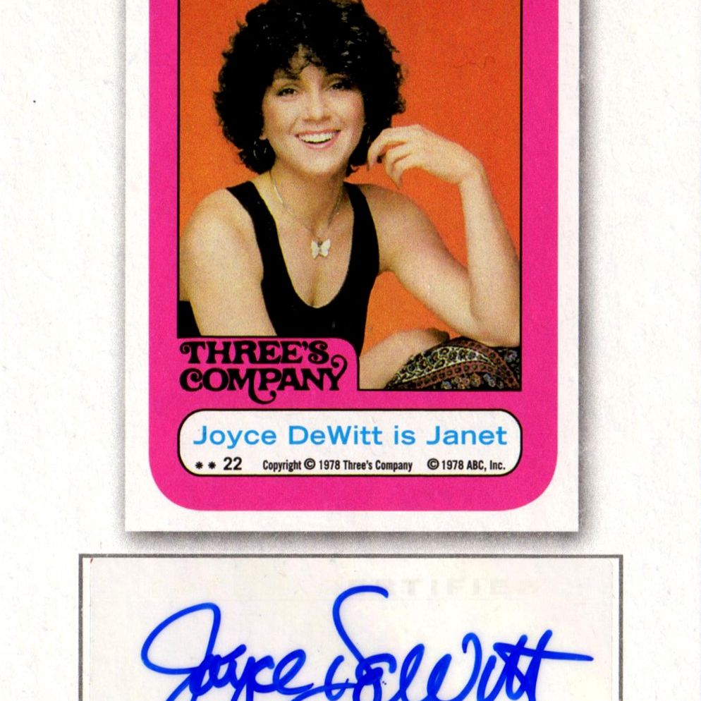 Joyce Dewitt - Topps 75th Anniversary | Pop Culture / Memorabilia ...