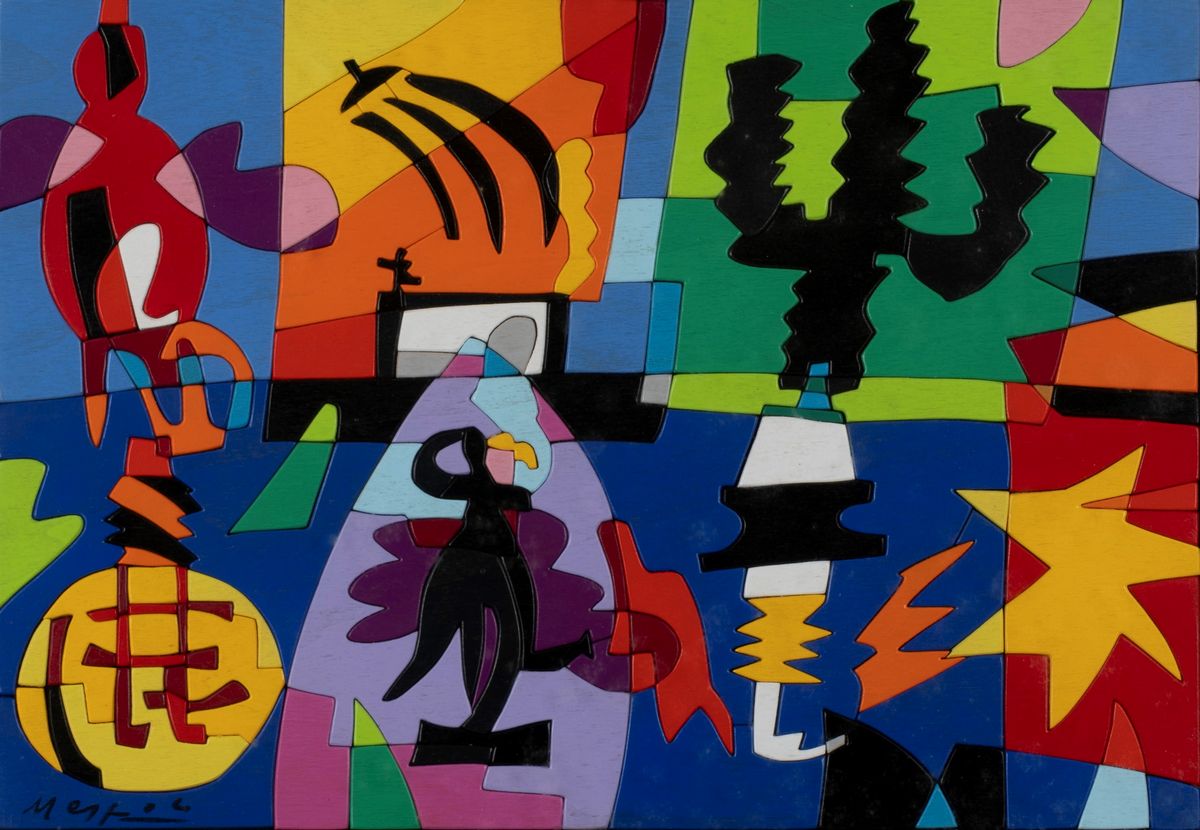 Ugo Nespolo - Icone | Arte Moderna e Contemporanea | Finarte, casa d'aste