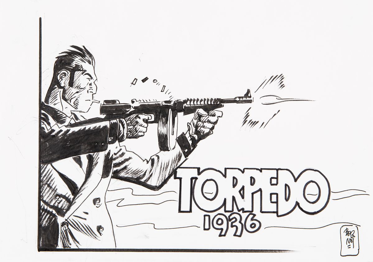 Jordi Bernet - Torpedo 1936 2000 years | Original Comic Arts ...