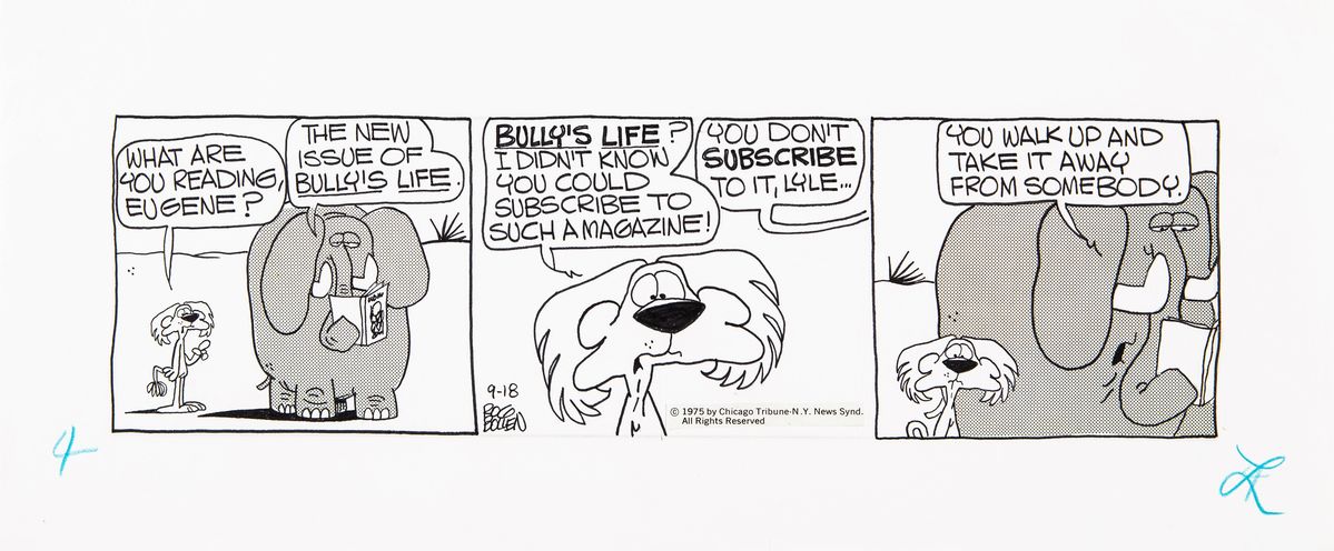 Roger Bollen - Animal Crackers 1975 | Original Comic Arts ...