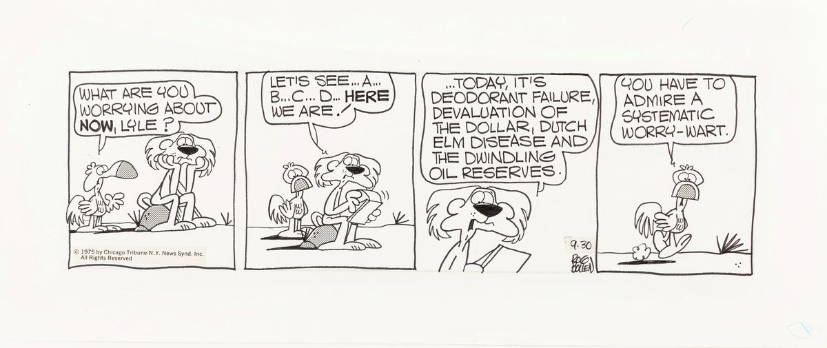 Roger Bollen - Animal Crackers 1975 | Original Comic Arts ...