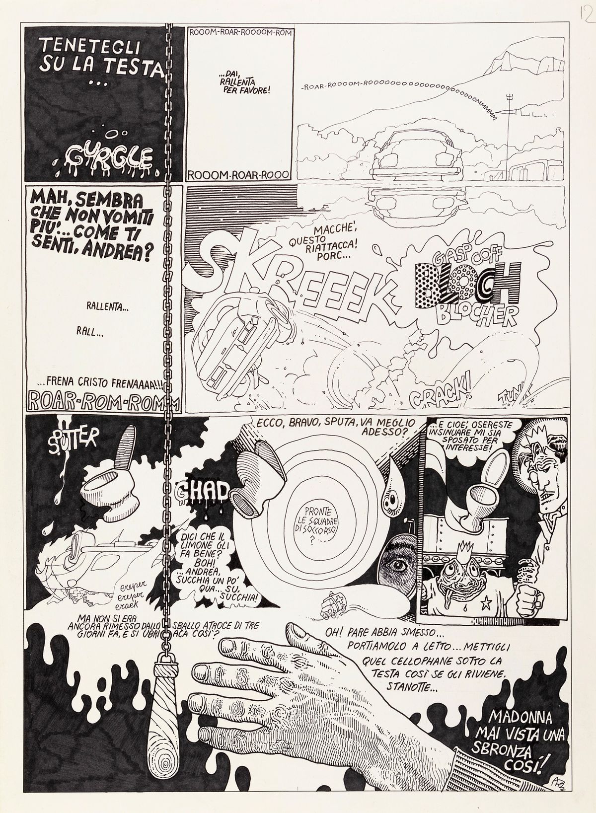 Andrea Pazienza - Le straordinarie avventure di Pentothal 1977 ...