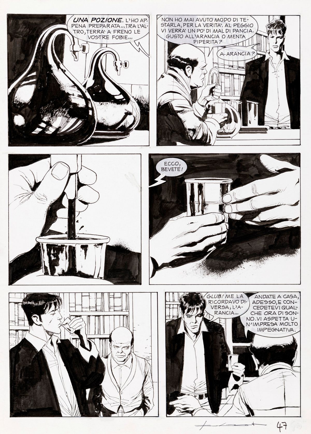 Corrado Roi - Dylan Dog - La piramide capovolta 2011 | Original Comic ...
