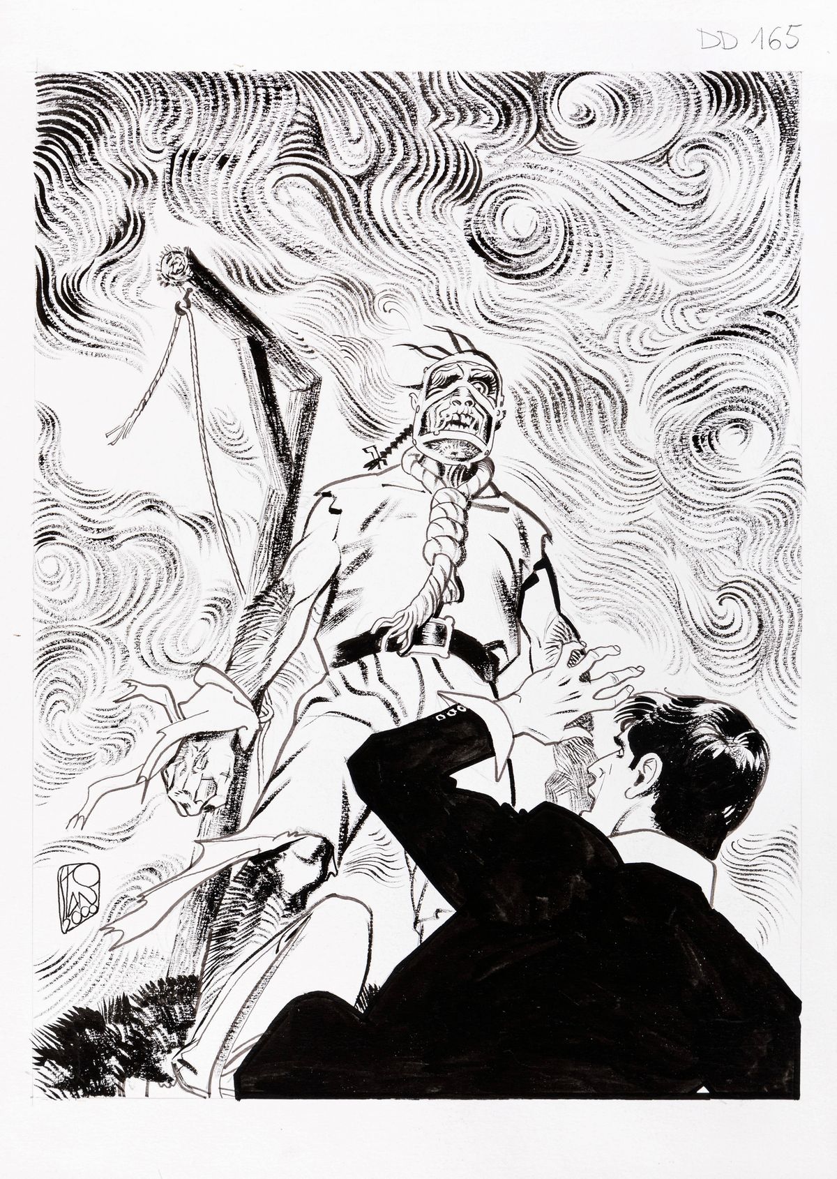 Angelo Stano - Dylan Dog - L'isola dei cani 2000 | Original Comic Arts ...
