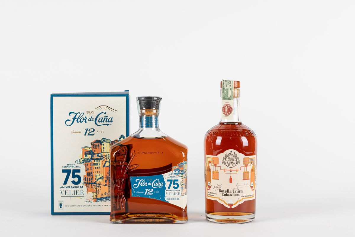 Cuba - Flor de Cana Centenario 12 YO Rum (1 BT) Botella Unica Cuban Rum ...