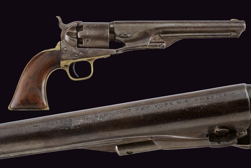 A Colt Model 1861 Navy revolver - USA 1868 | Rare and Fine Antique Arms ...