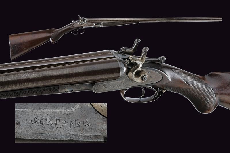 An interesting Colt 1878 Double Barrel Hammer Shotgun - USA 1881 | Rare ...