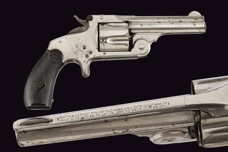 An S&W 38 Single Action Second Model Revolver - USA 1877 - circa 1880 ...