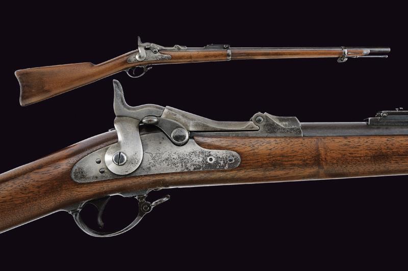 An 1873 model Springfield Trapdoor rifle - USA 1875-1890 | Rare and ...