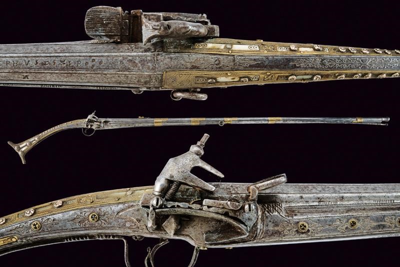 A fine morlach flintlock gun - Albania Second quarter of the 19th ...