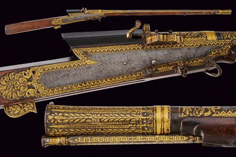 A beautiful matchlock gun - India late 18th Century | Rare and Fine ...
