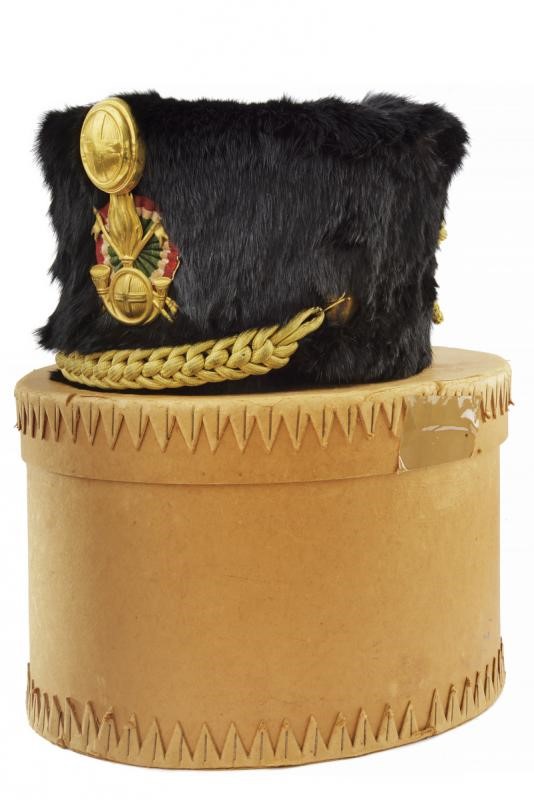 A colonel's fur hat for cavalry schools - Kingdom of Italy | Rare and ...