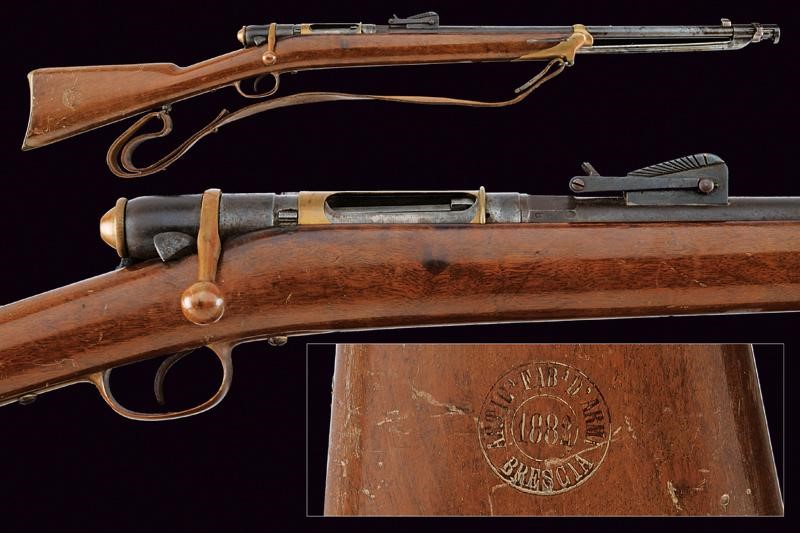 An extremely rare Vetterli Musket for the Royal Guards - Brescia | Rare ...