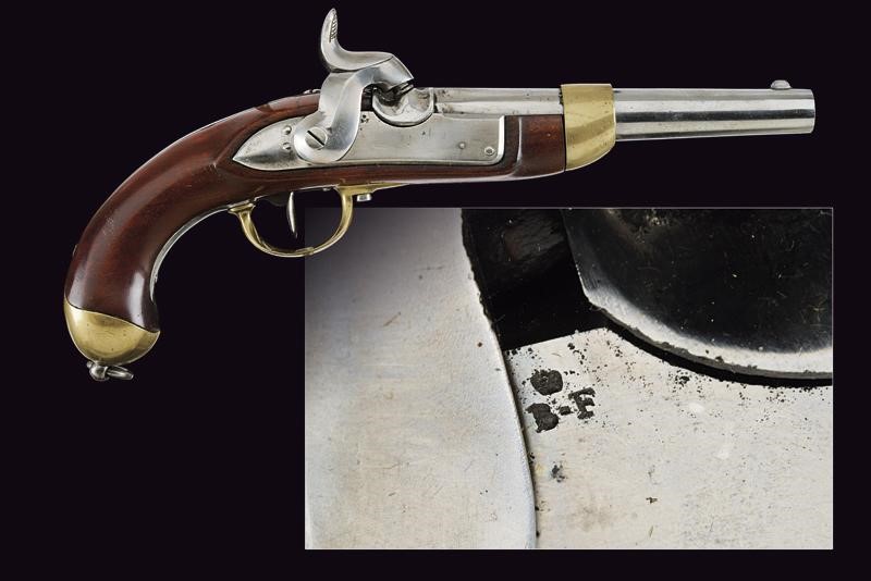 An 1842 model cavalry percussion pistol - Switzerland | Rare and Fine ...