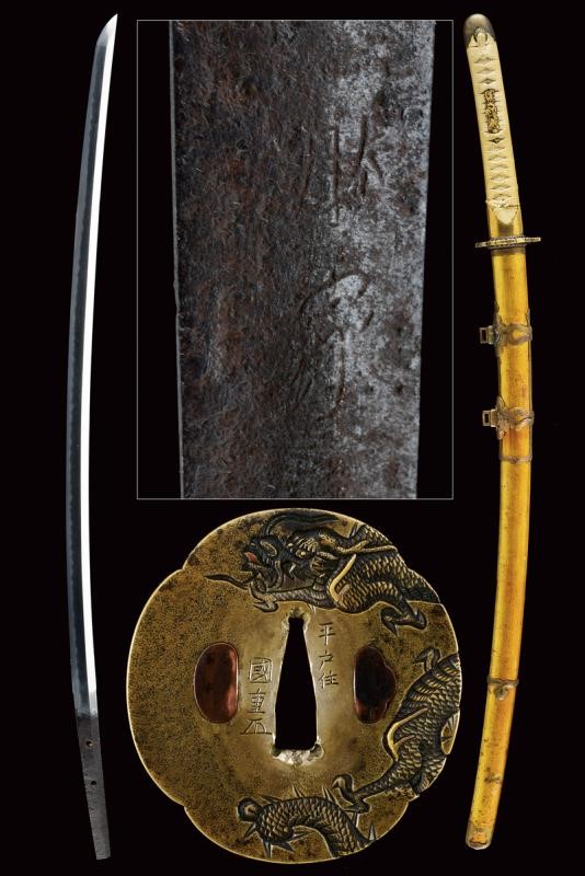 An important Tachi with Katana-mei Katsuiye - Japan | Rare and Fine ...