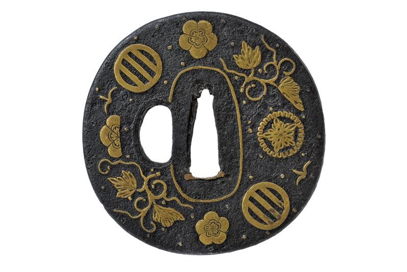 A Onin-style tsuba - Japan | Rare and Fine Antique Arms & Armour from ...