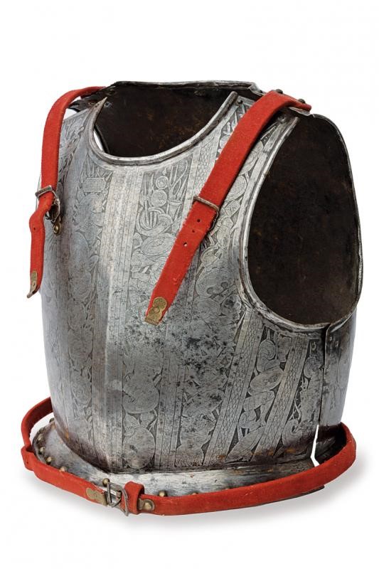 An engraved breastplate and backplate - Italy | Rare and Fine Antique ...