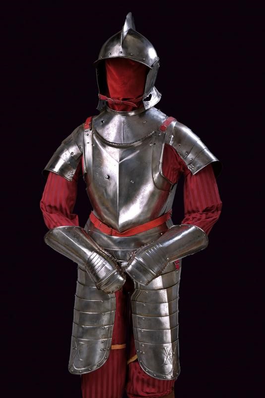 An interesting man at arms composite half armour - Northern Italy ...