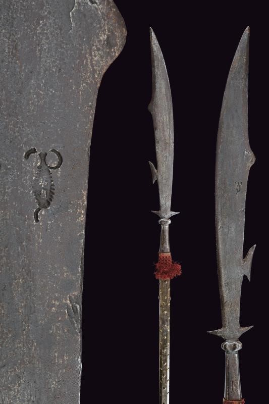 A glaive with the scorpion mark - Milan | Rare and Fine Antique Arms ...