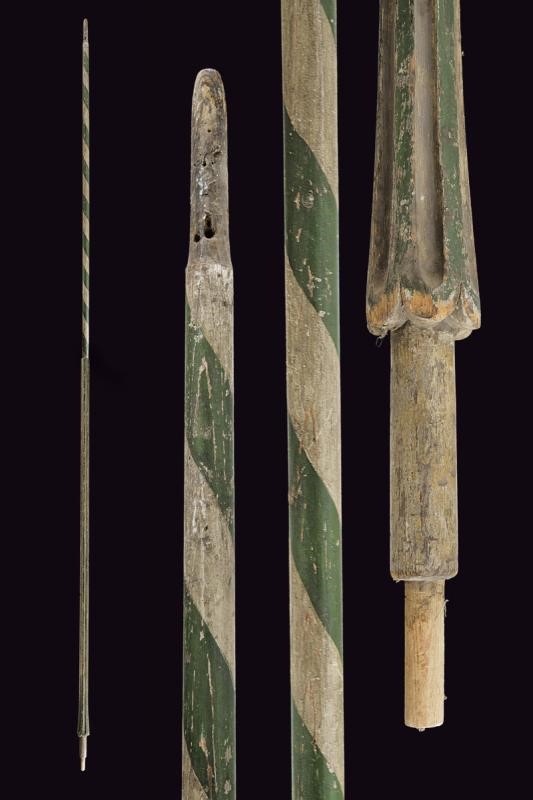A very rare jousting lance - Germany | Rare and Fine Antique Arms ...