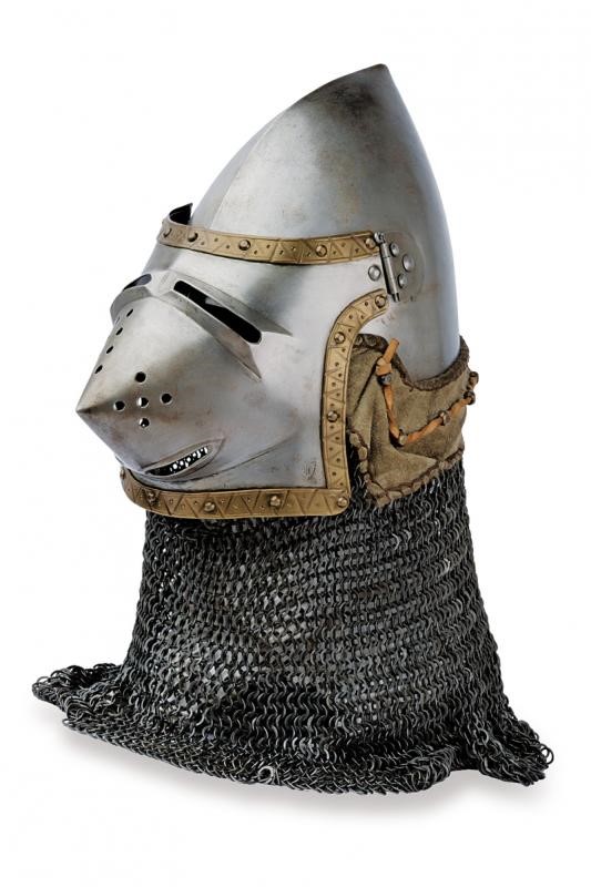 A bascinet in the 14th Century style - Europe | Rare and Fine Antique ...